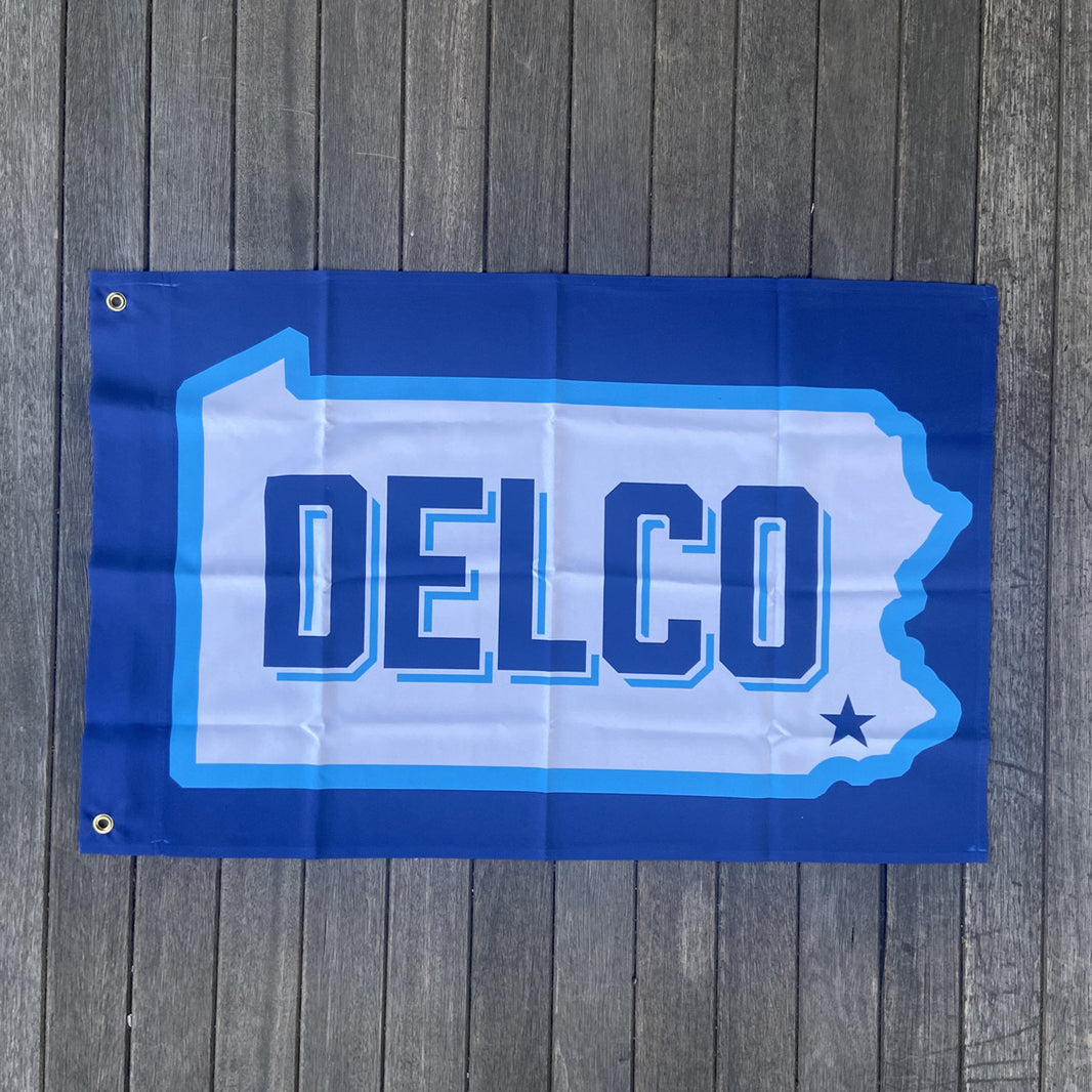 Dorm Flags – Blue Rooted