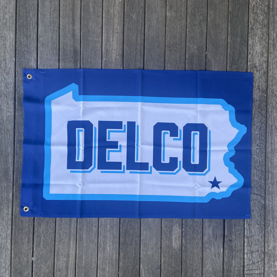 Dorm Flags – Blue Rooted