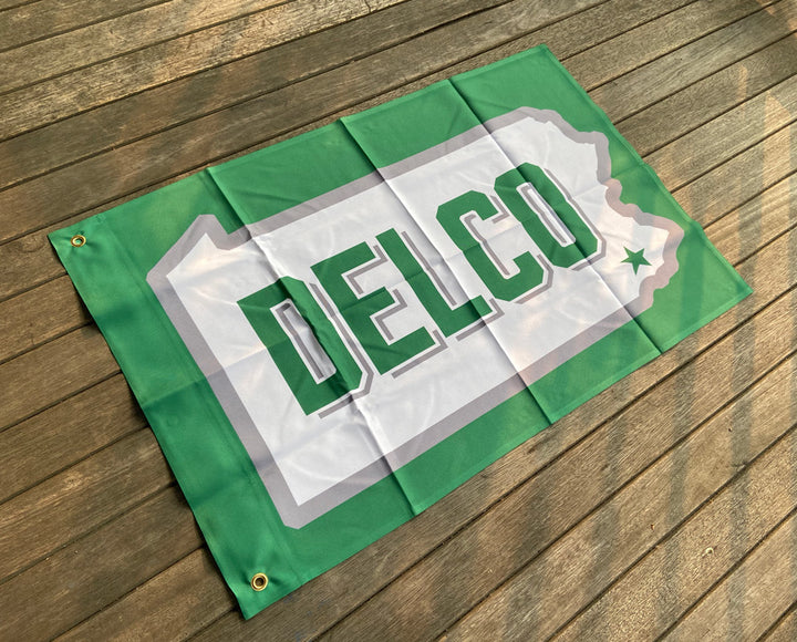 Dorm Flags – Blue Rooted