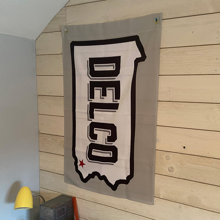 Dorm Flags – Blue Rooted